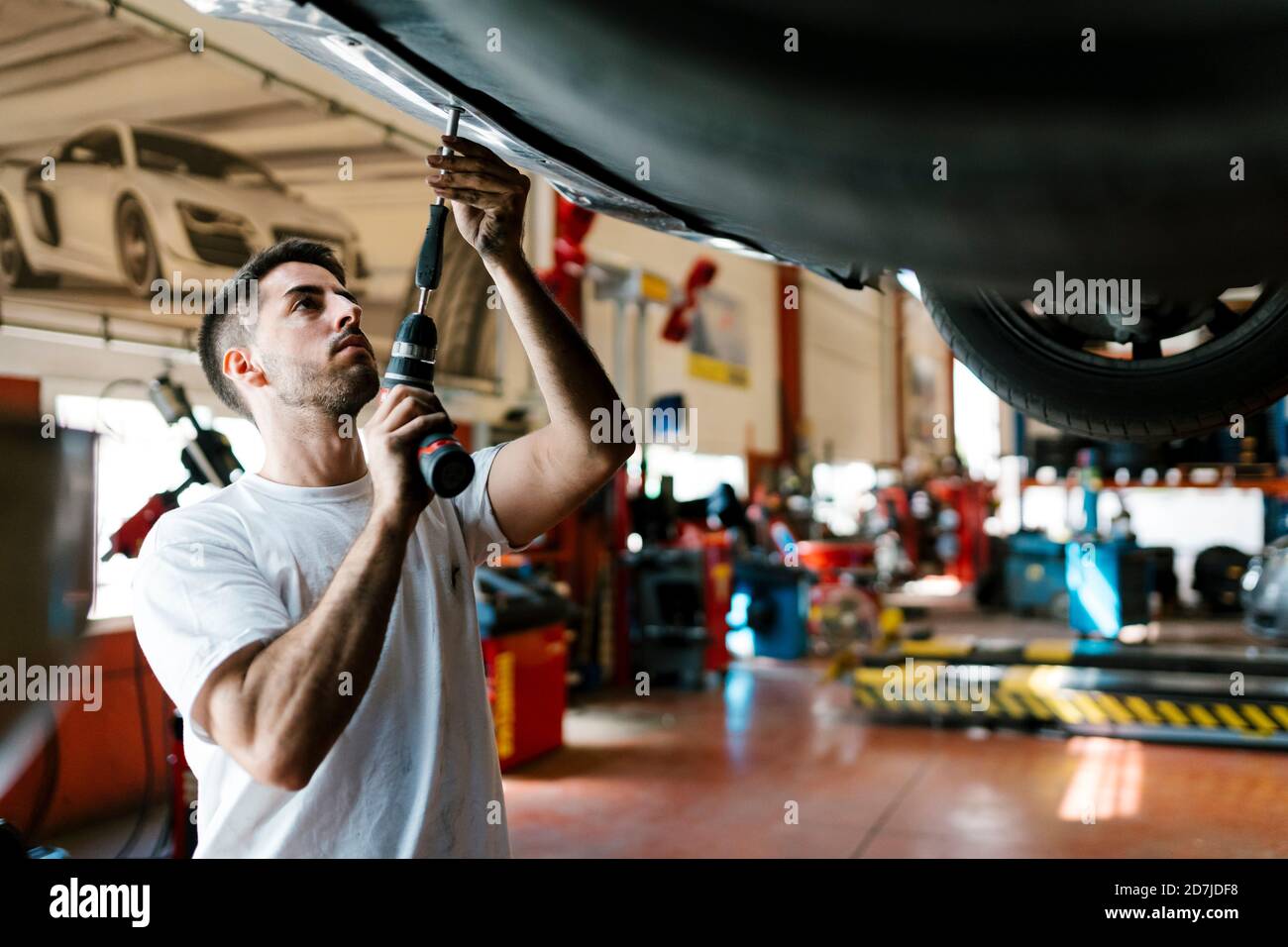 Car mechanic work hi-res stock photography and images - Alamy