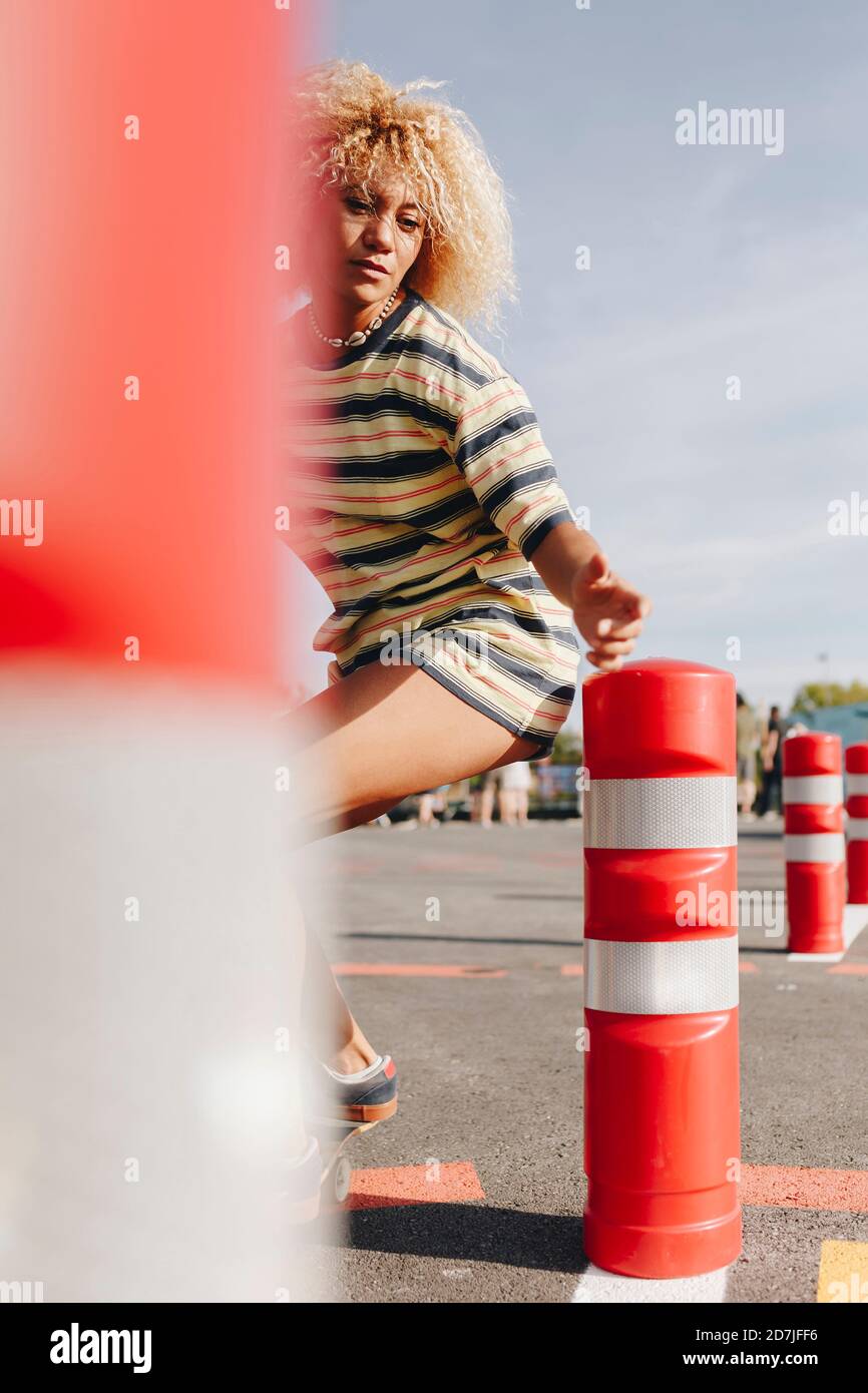 Obstacle on road hi-res stock photography and images - Alamy