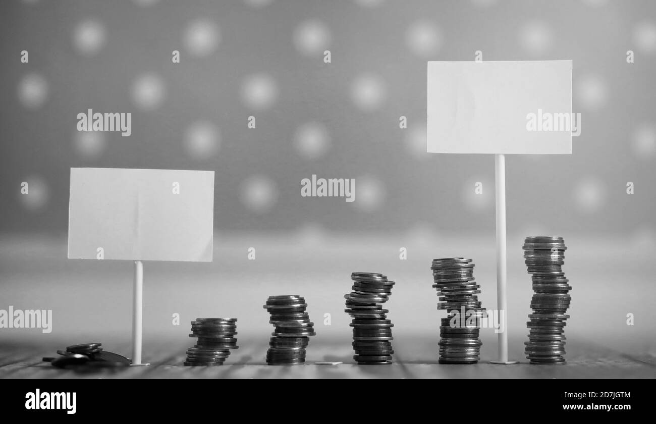 Open jar money savings Black and White Stock Photos & Images - Alamy