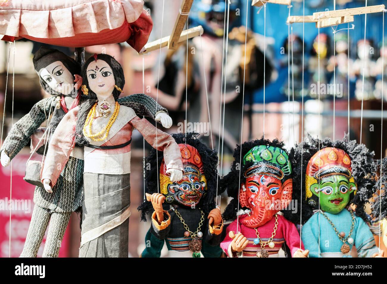 Nepal puppets hi-res stock photography and images - Alamy