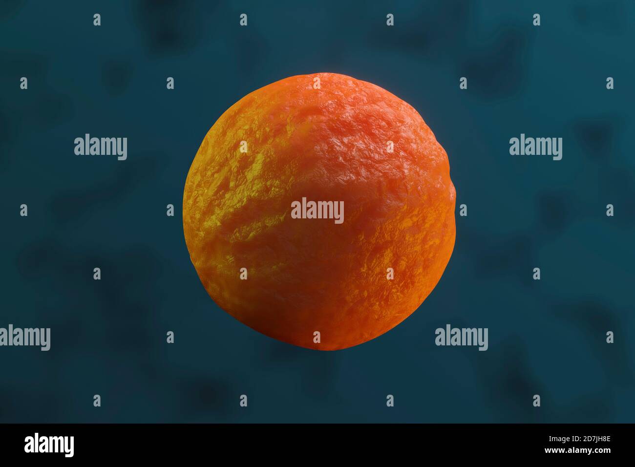 Three dimensional render of single stem cell Stock Photo - Alamy