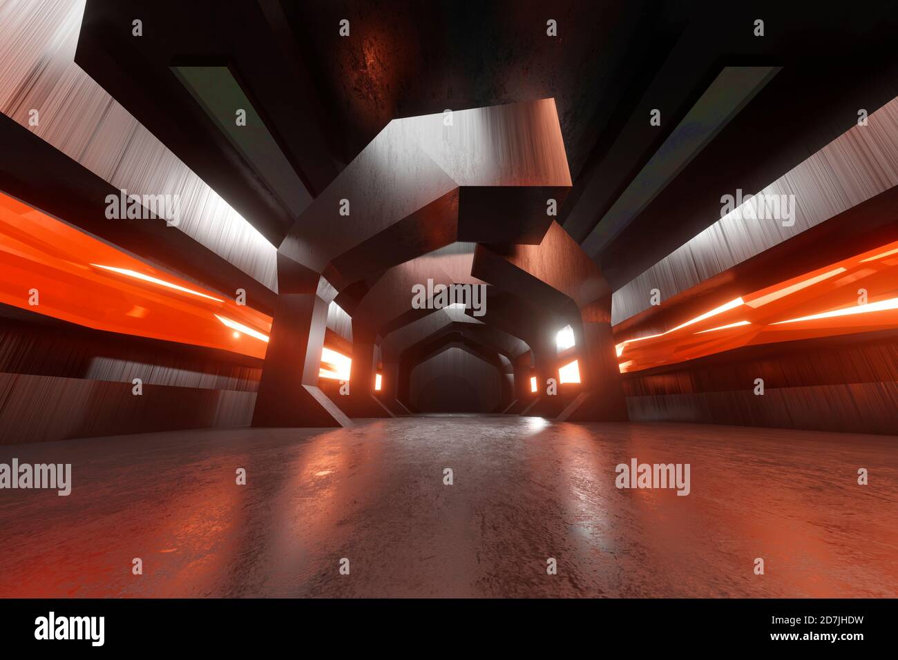 Arch interior spaceship hi-res stock photography and images - Alamy