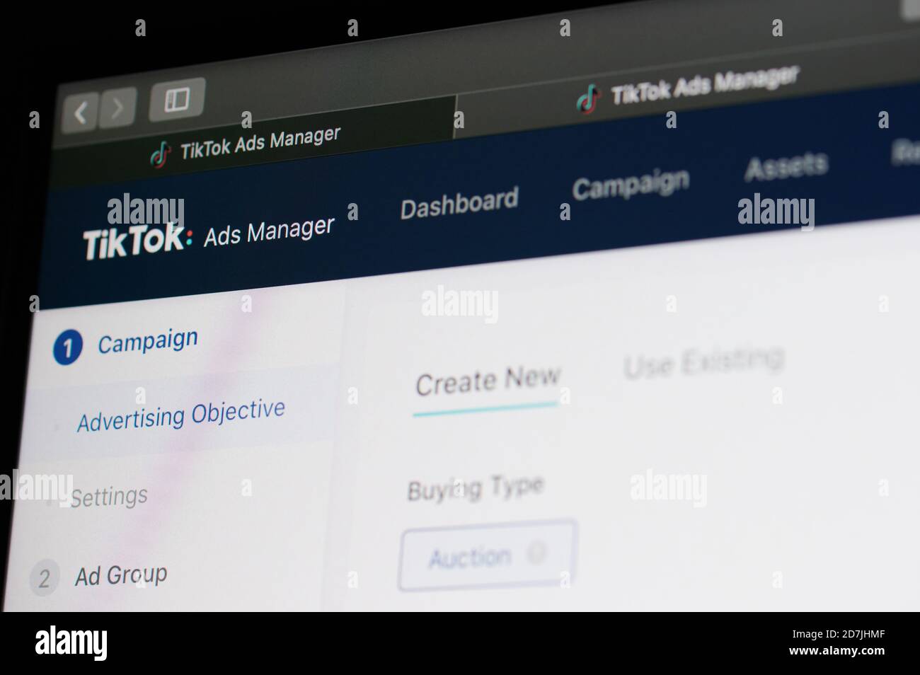Tiktok ad hi-res stock photography and images - Alamy