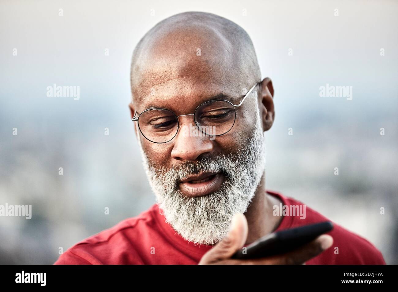 Bald white man hi-res stock photography and images - Alamy