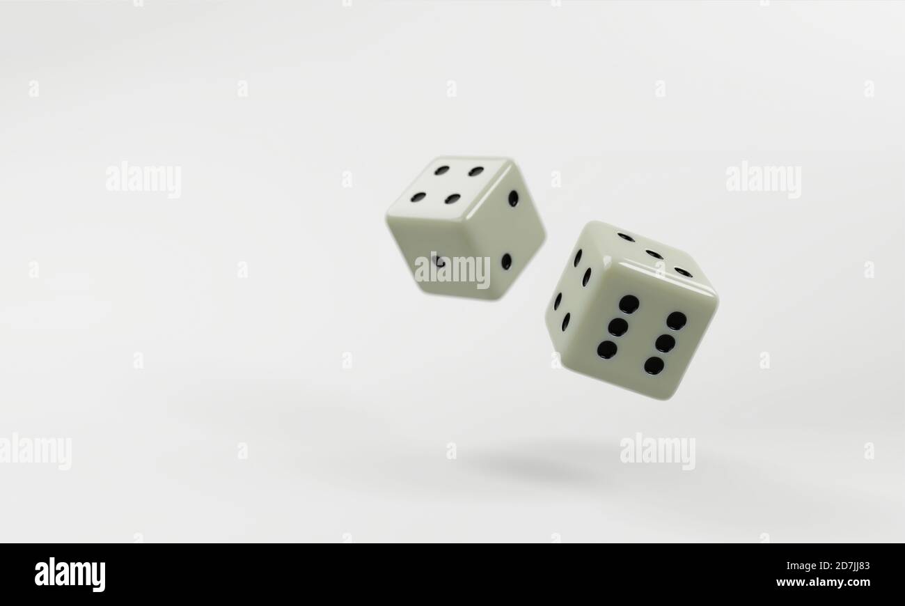 Falling dice hi-res stock photography and images - Alamy