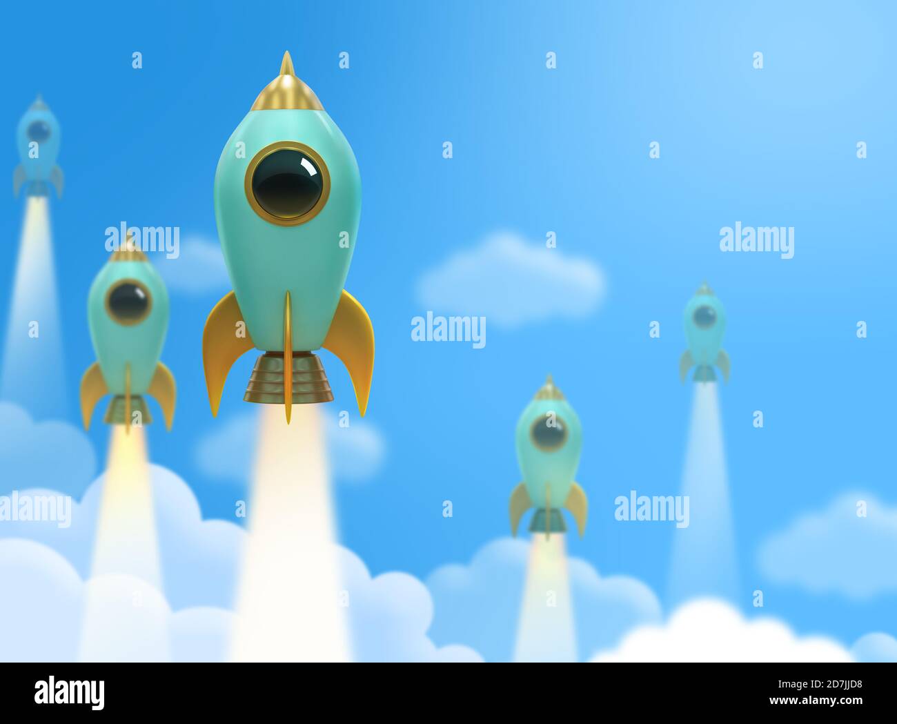 Rocket up the sky hi-res stock photography and images - Alamy