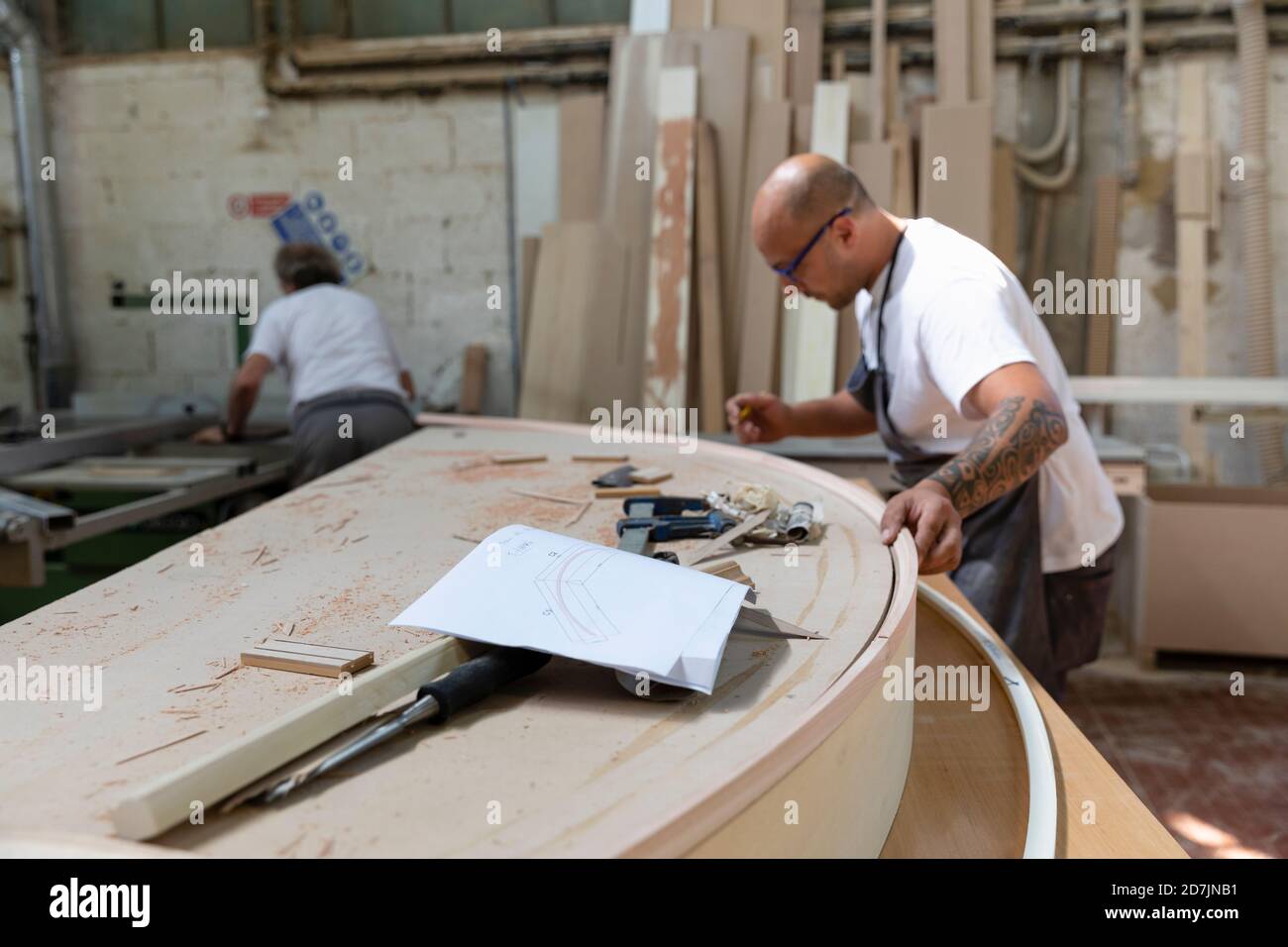 Workbench background hi-res stock photography and images - Alamy