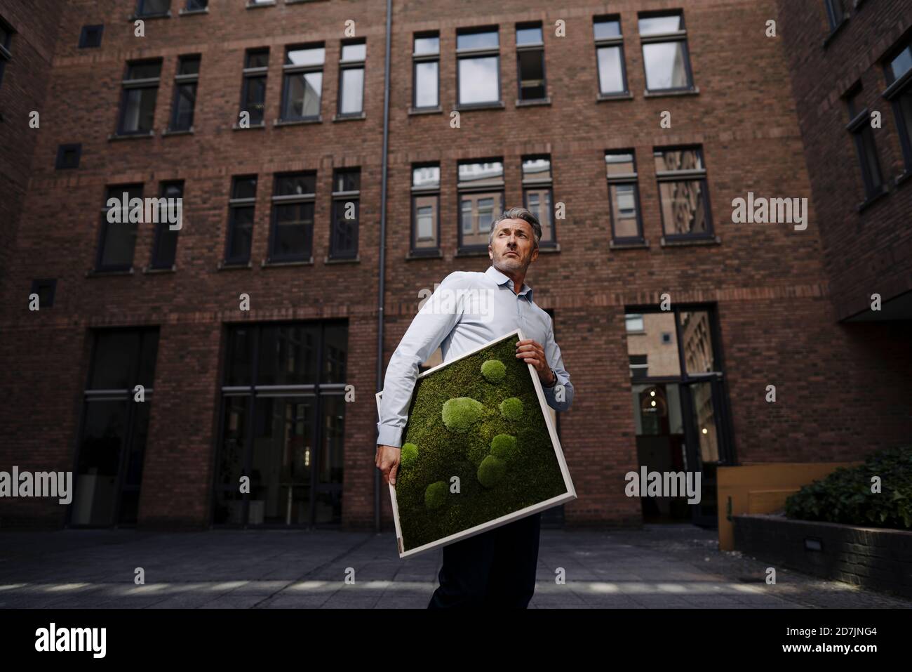 Man carrying frame hi-res stock photography and images - Alamy