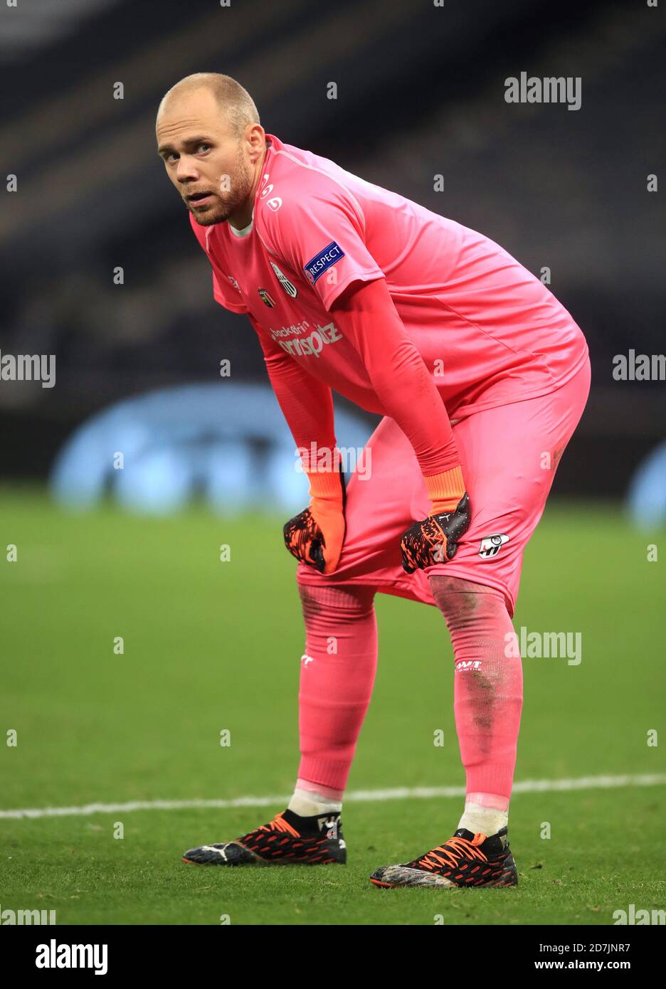 LASK goalkeeper Alexander Schlager during the UEFA Europa League Group ...