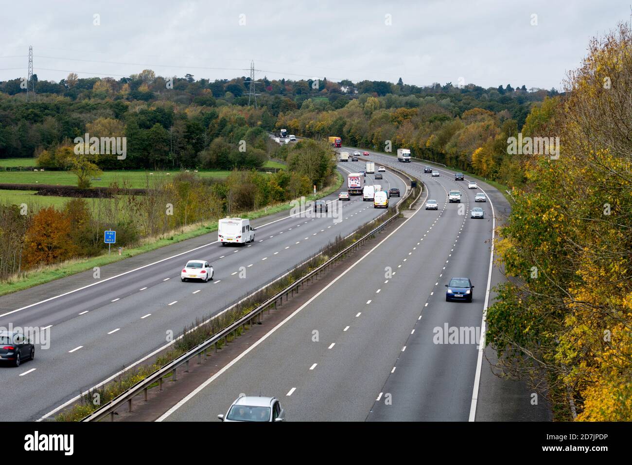 British motorways and highways hi-res stock photography and images - Alamy