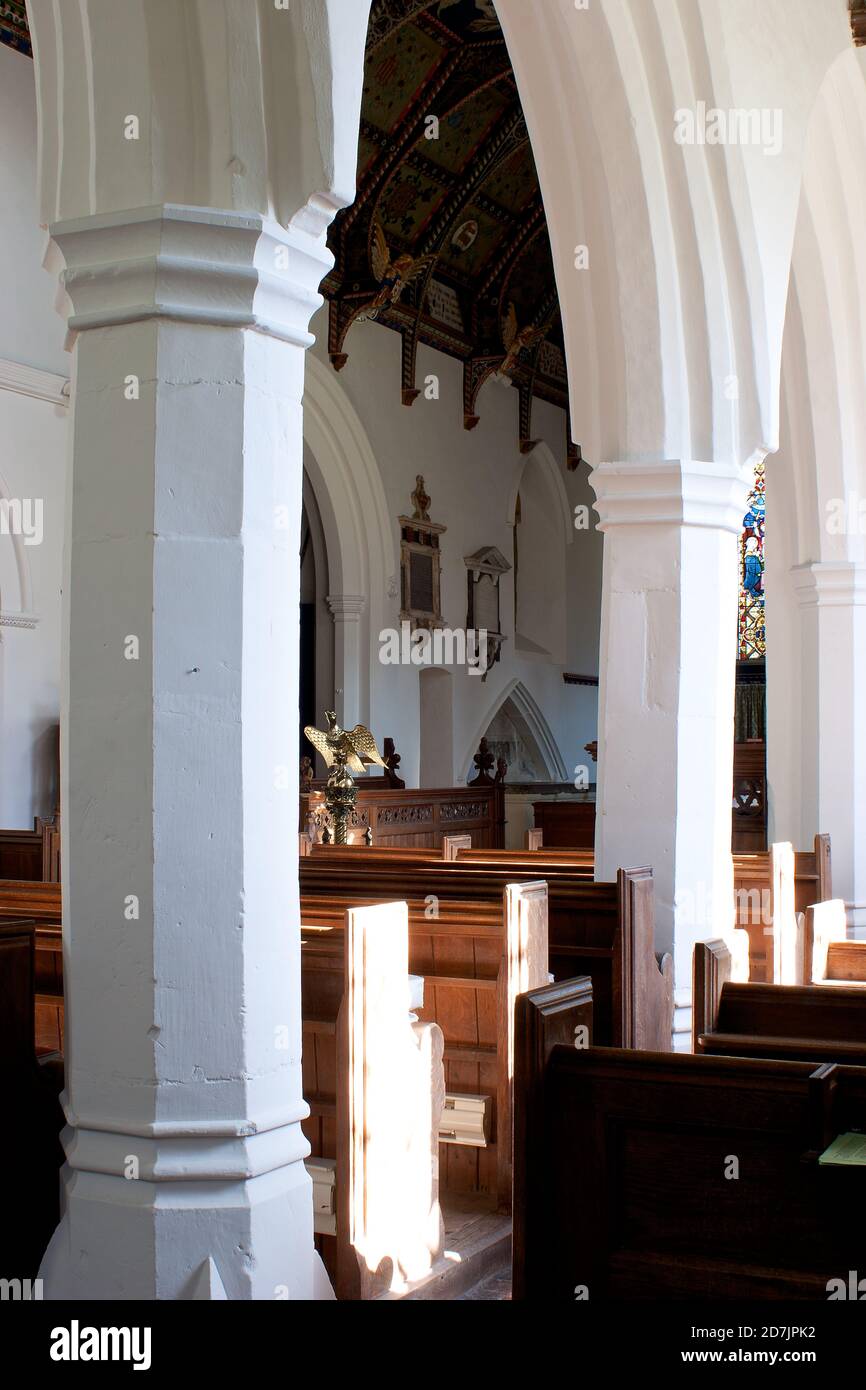 St Mary the Virgin Church, Huntingfield, Suffolk, UK Stock Photo - Alamy