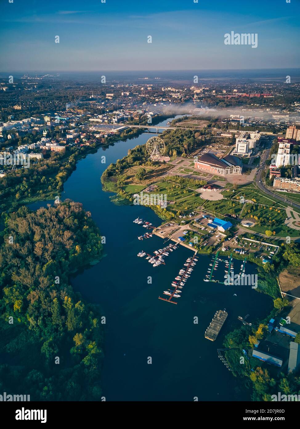 Drone photography of harbor hi-res stock photography and images - Alamy