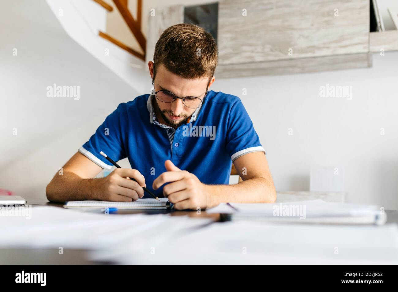 Mathematics homework hi-res stock photography and images - Alamy