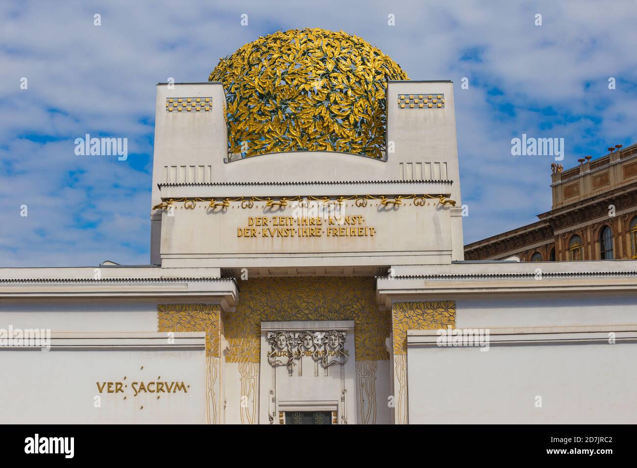 Austria, Vienna, Secession building Stock Photo - Alamy