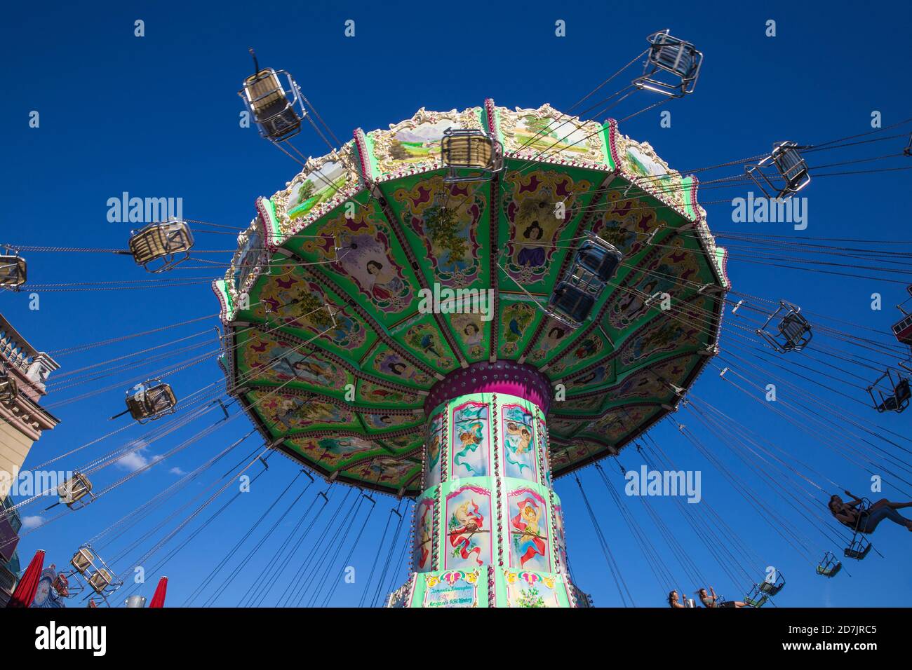 Austria, Vienna, Prater, The Wurstelprater amusement park Stock Photo ...