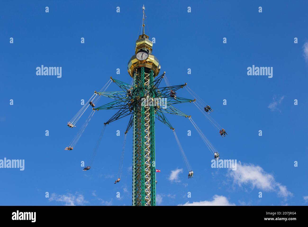 Austria, Vienna, Prater, The Wurstelprater amusement park Stock Photo ...