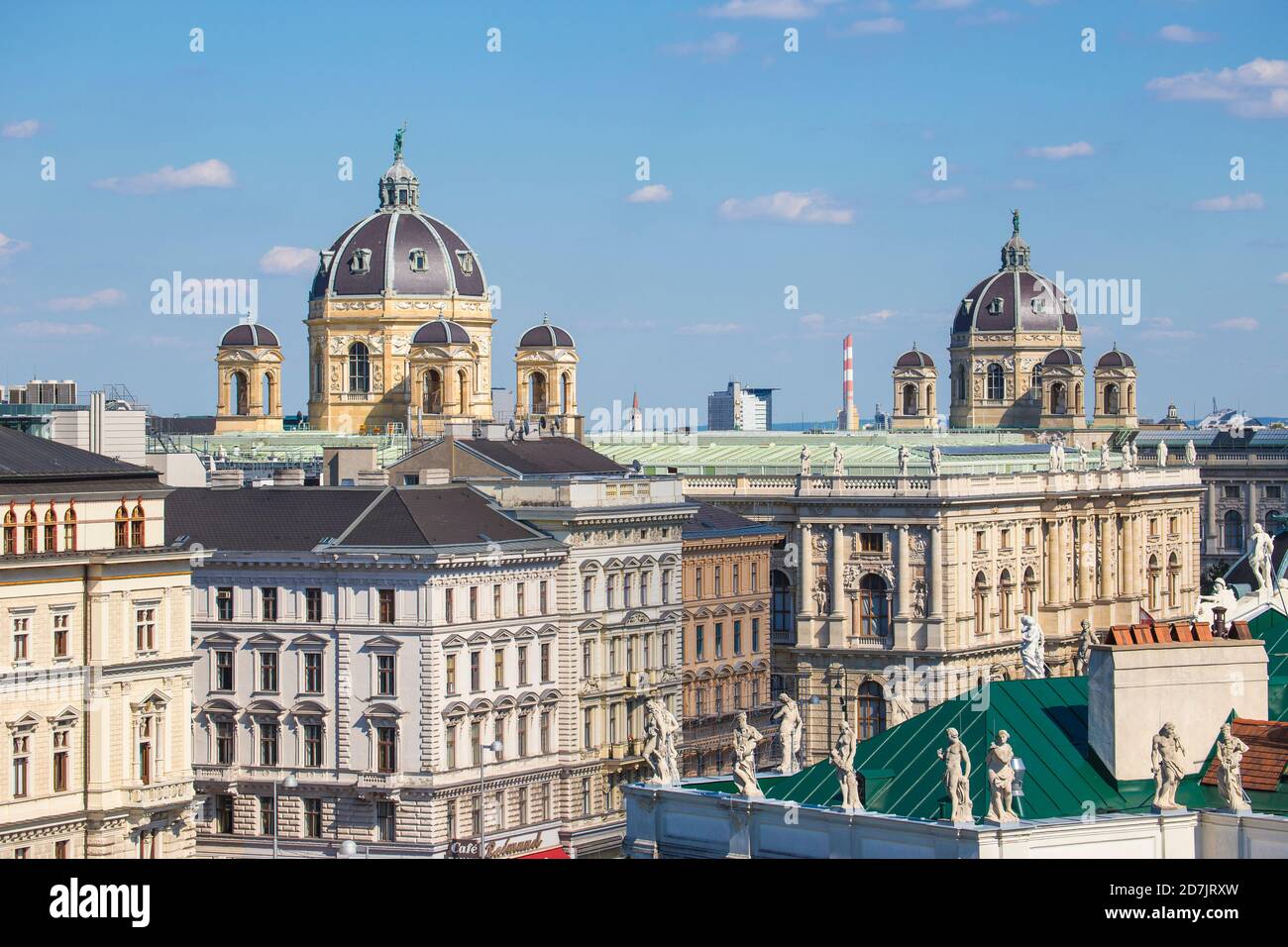 Austria, Vienna, View of City buildings Stock Photo - Alamy