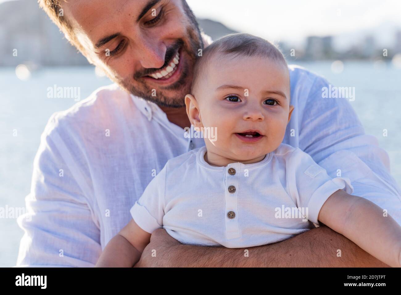 Cute father son hi-res stock photography and images - Alamy