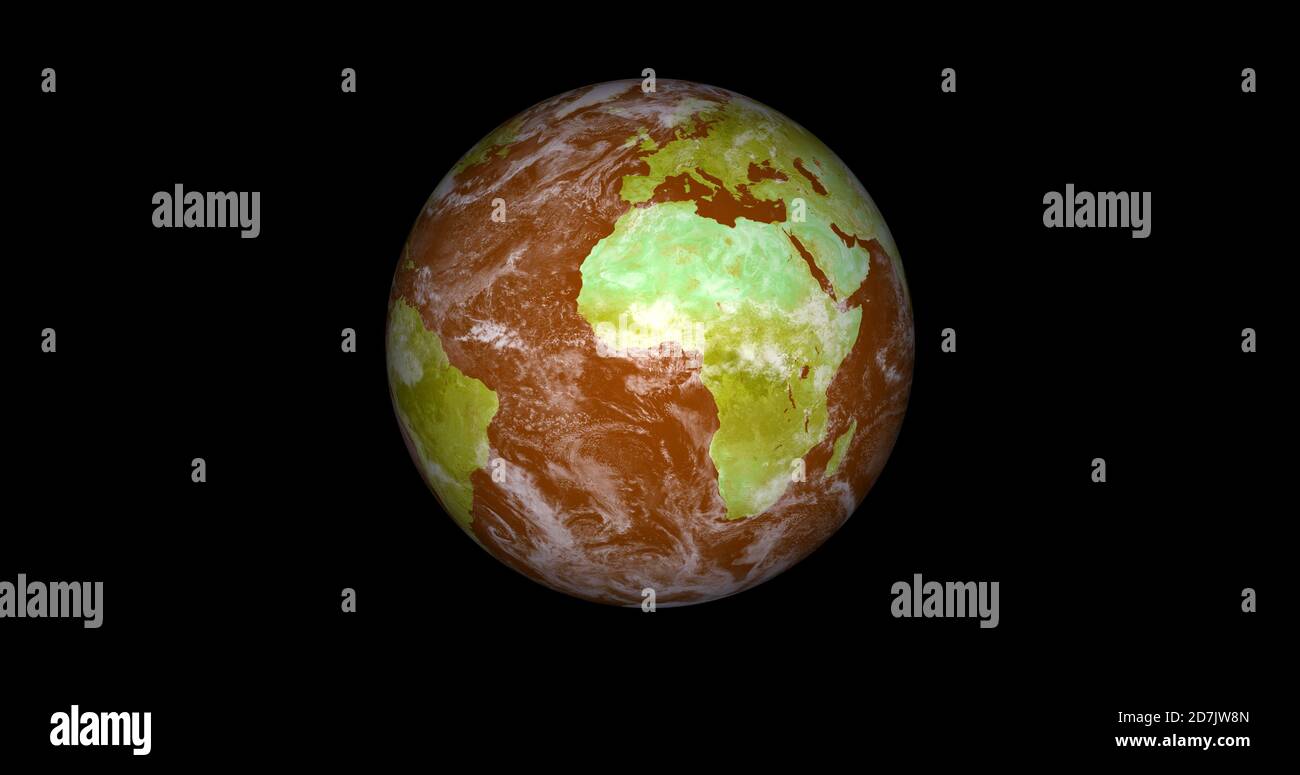 Damage world isolate on white background. Virous attack all over the ...