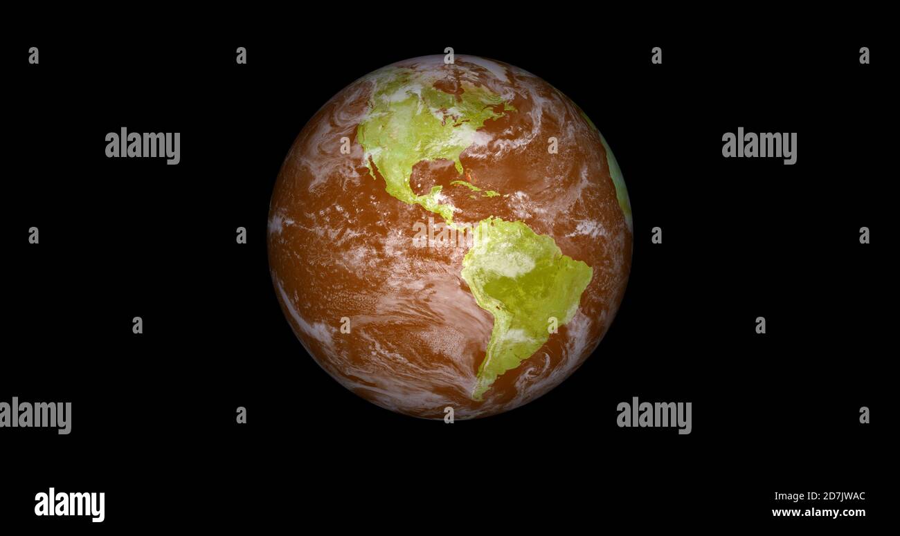 Damage world isolate on white background. Virous attack all over the ...