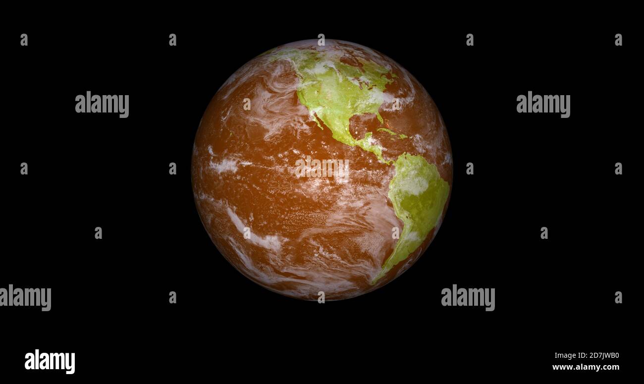 Damage world isolate on white background. Virous attack all over the ...