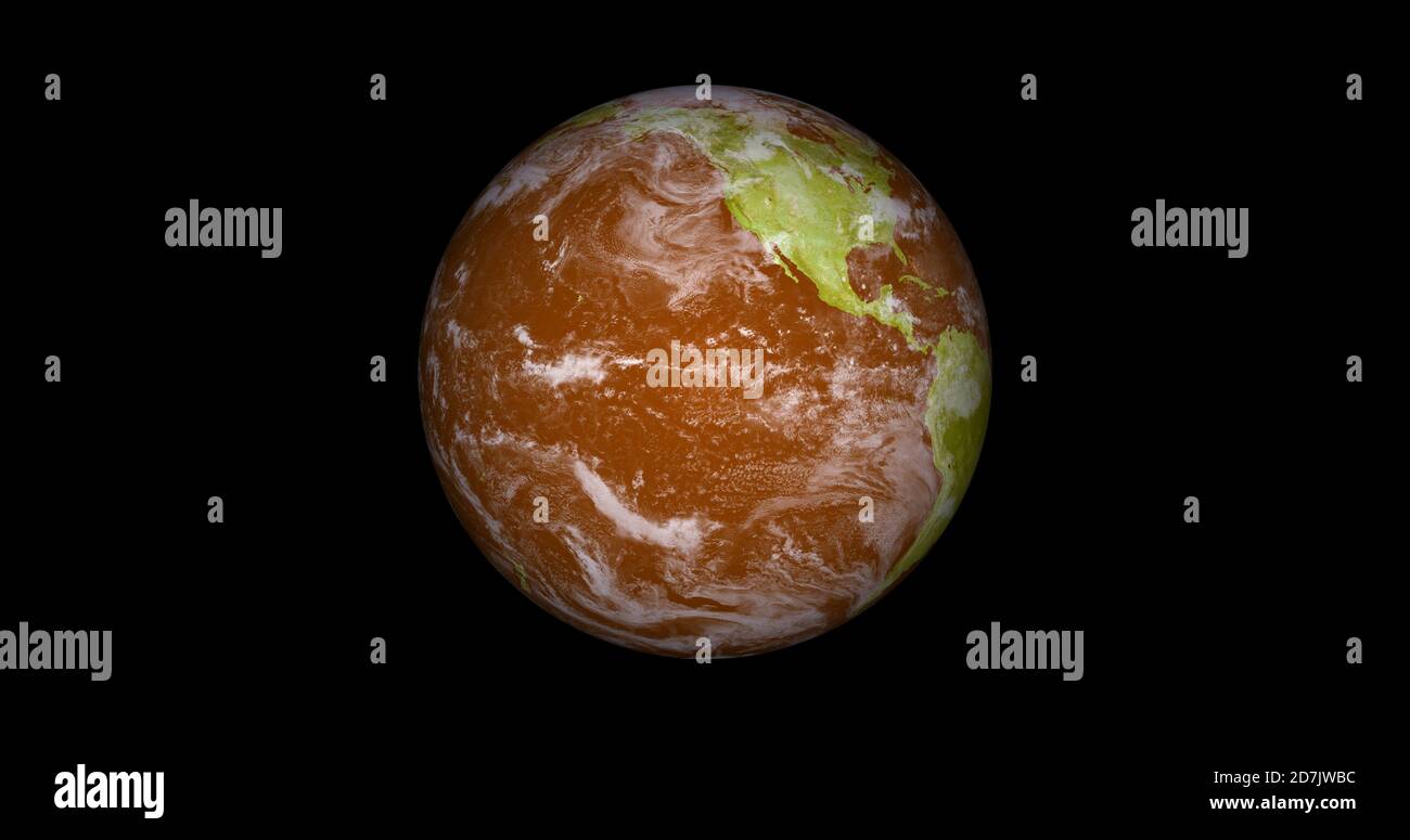 Damage world isolate on white background. Virous attack all over the ...