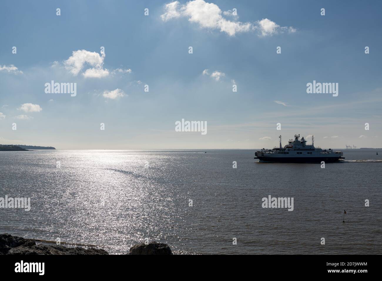 Royan, Charente-Maritime / France - 17 October 2020: the Gironde ferry ...