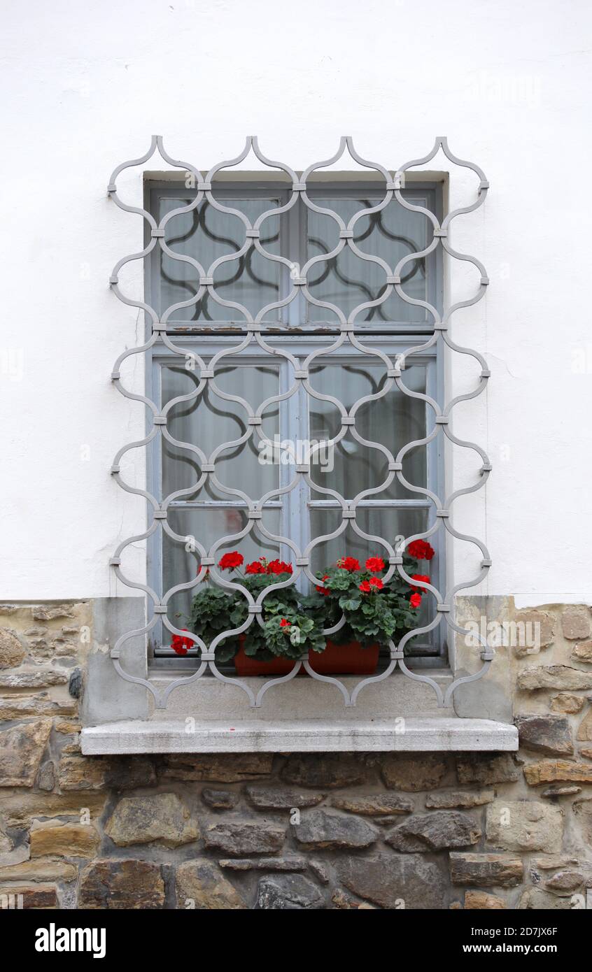 Window at Maribor Castle Museum in Slovenia Stock Photo - Alamy