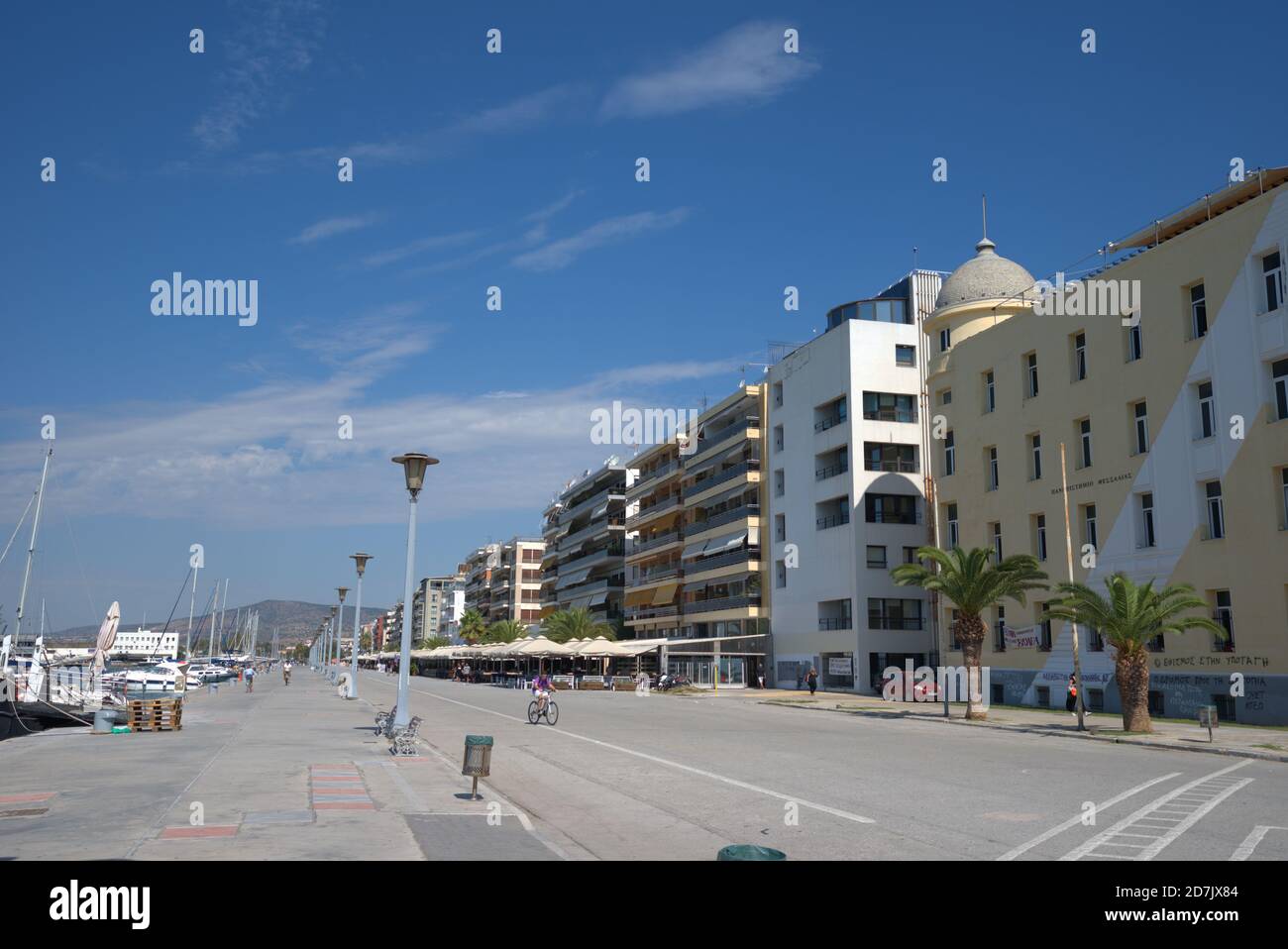 Volos city, Greece. beautiful landscape, combines sea and mountain ...