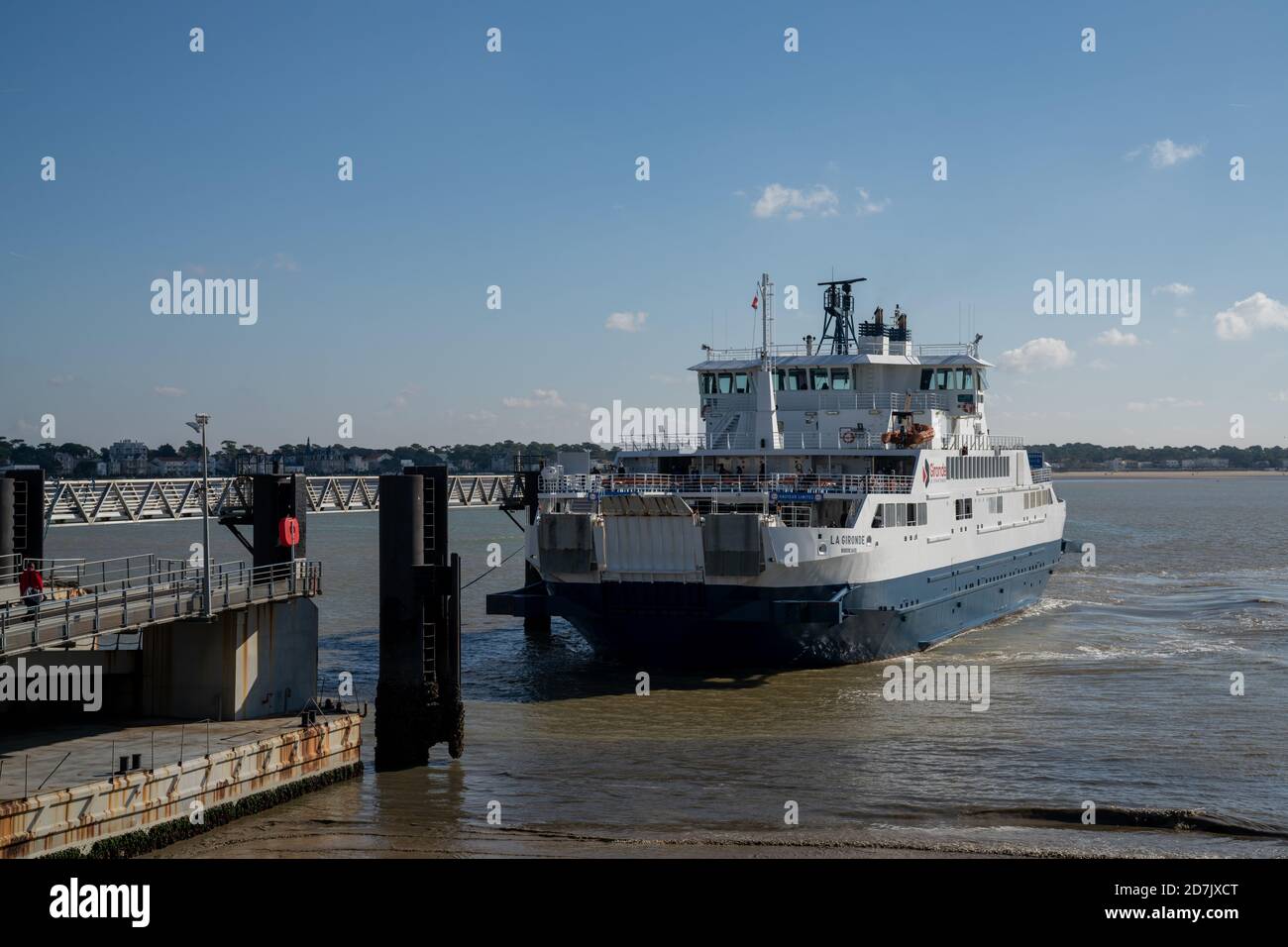 Royan, Charente-Maritime / France - 17 October 2020: the Gironde ferry ...