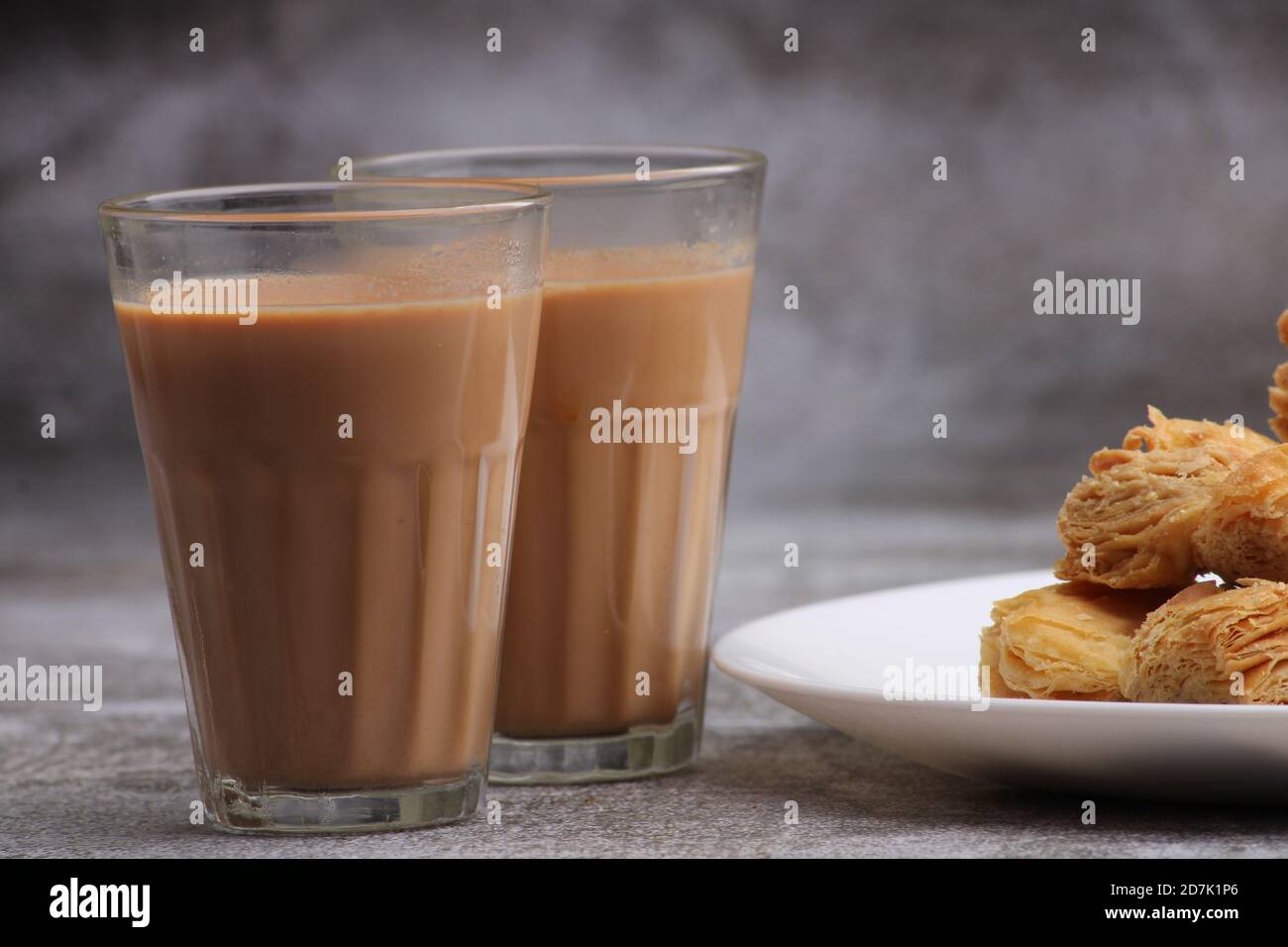 indian khari or kharee or salty Puff Pastry Snacks, served with indian ...