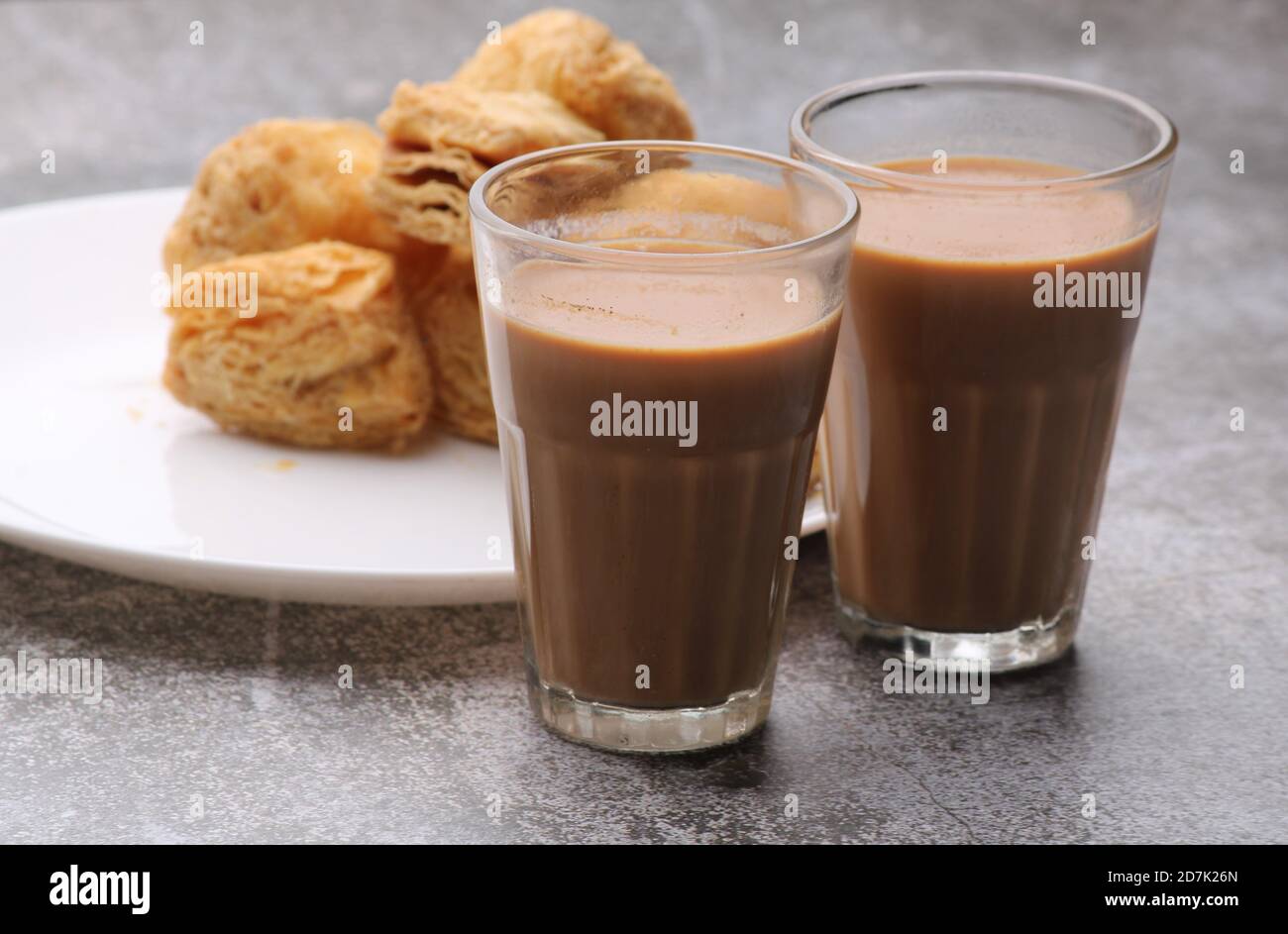 indian khari or kharee or salty Puff Pastry Snacks, served with indian ...