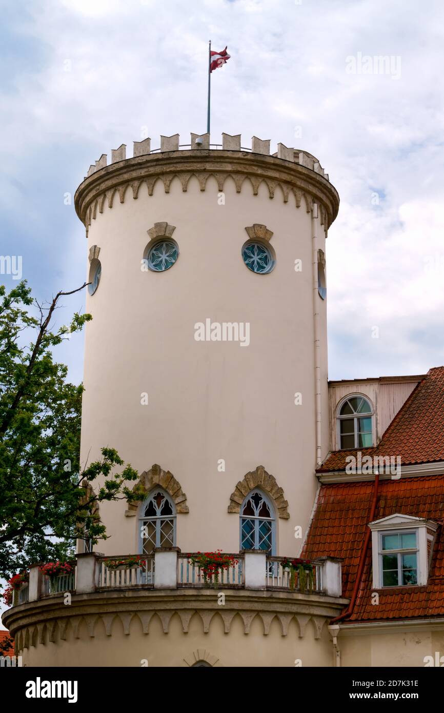 Restored medieval watchtower hi-res stock photography and images - Alamy