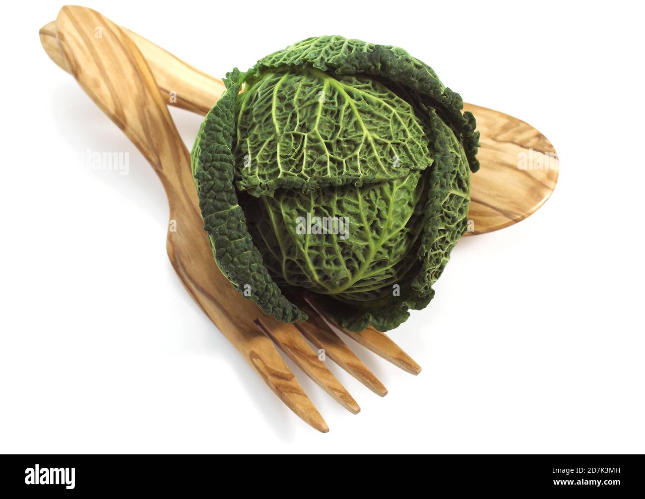 MINIATURE GREEN CABBAGE AGAINST WHITE BACKGROUND Stock Photo - Alamy