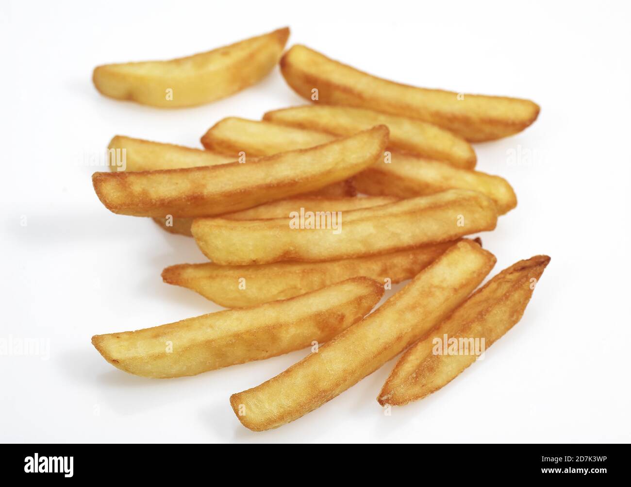 FRENCH FRIES AGAINST WHITE BACKGROUND Stock Photo - Alamy