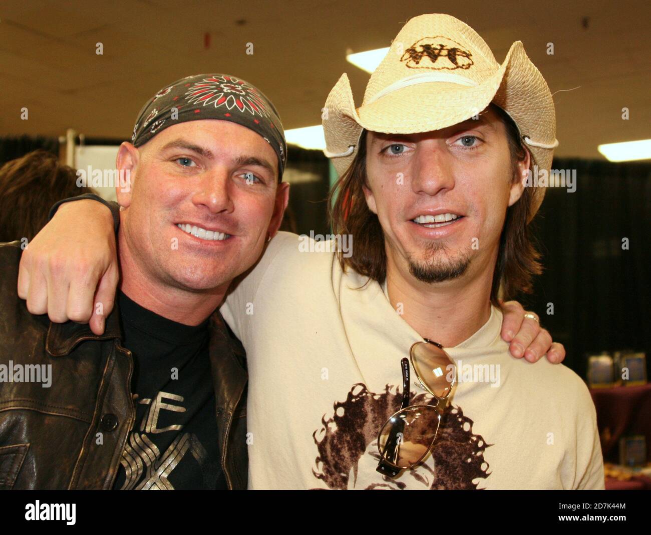 Keith Anderson and Brad Warren of the Warren Brothers attend the ...