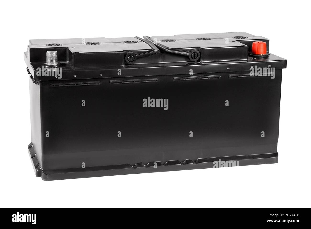 Car battery isolated on white background. Accumulator battery for car ...