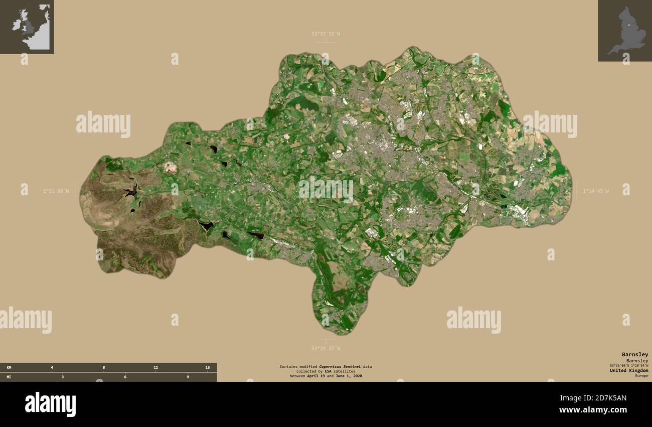 Barnsley outline hi-res stock photography and images - Alamy