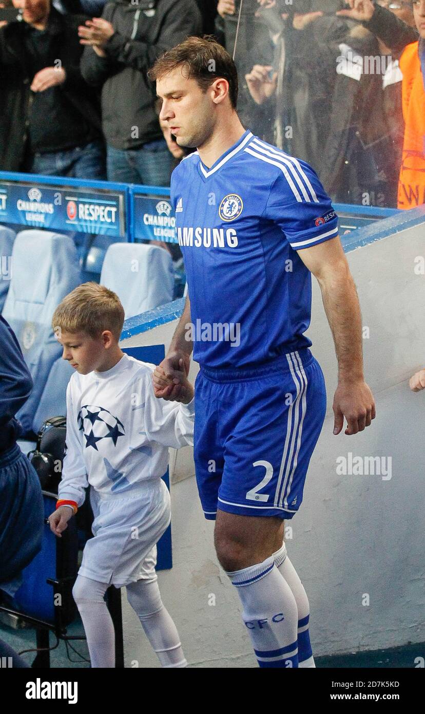 Branislav Ivanovic of FC Chelsea during the UEFA Champions League ...