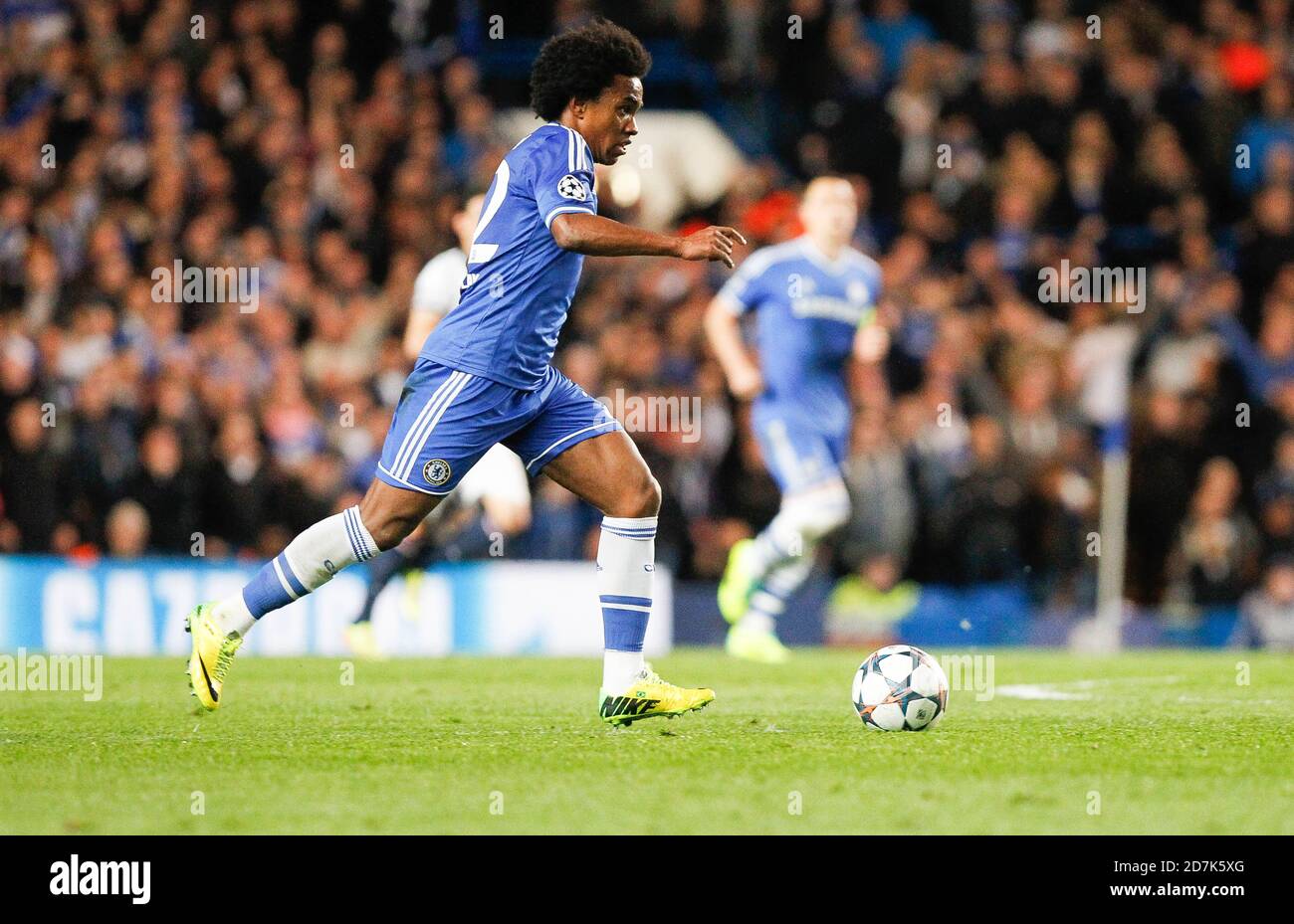 William of FC Chelsea during the UEFA Champions League, football match ...