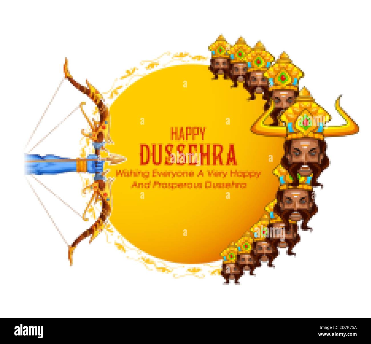 Lord Ram And Ravana Cut Out Stock Images & Pictures - Alamy