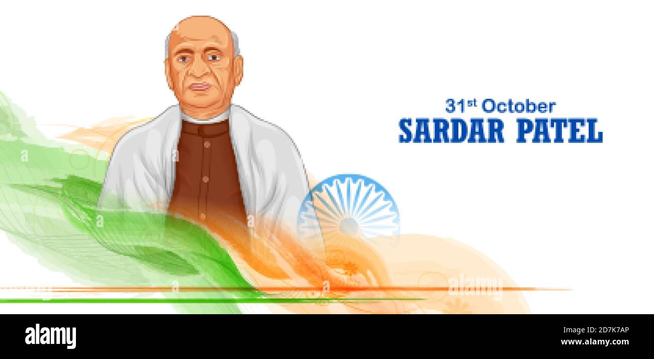 Sardar Vallabhbhai Patel Stock Vector Images - Alamy