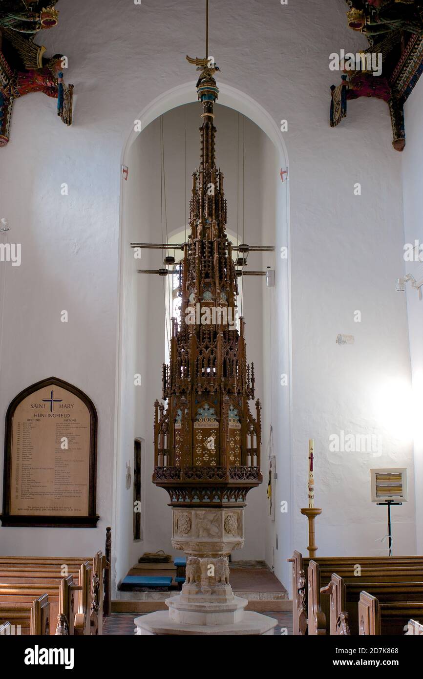 St Mary the Virgin Church, Huntingfield, Suffolk, UK Stock Photo - Alamy
