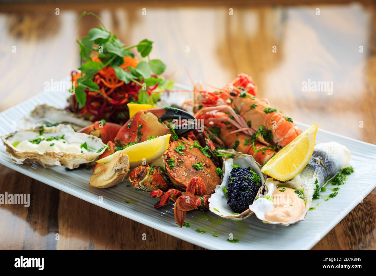 Seafood platter scotland hi-res stock photography and images - Alamy