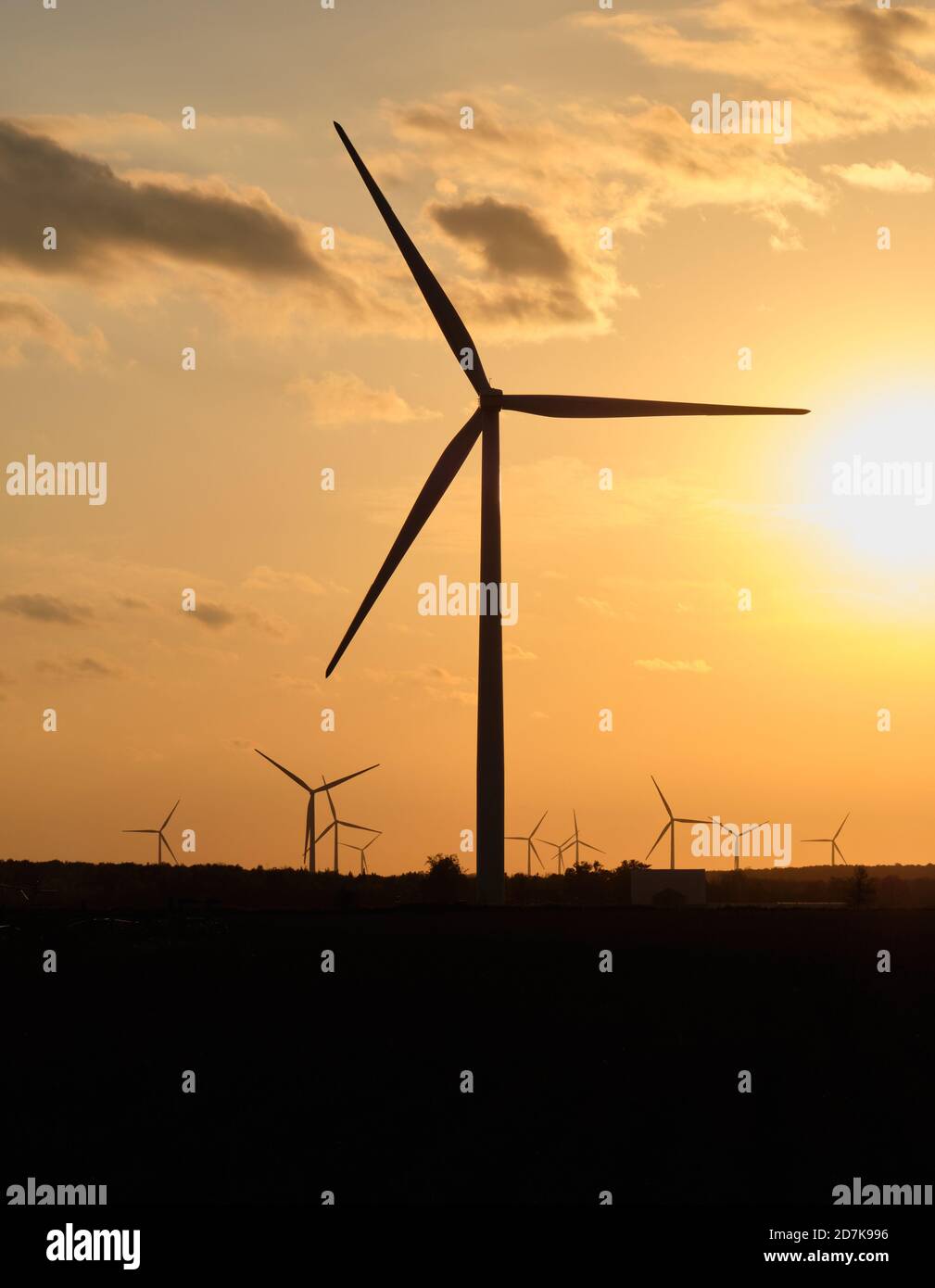 Modern windmill canada hi-res stock photography and images - Alamy