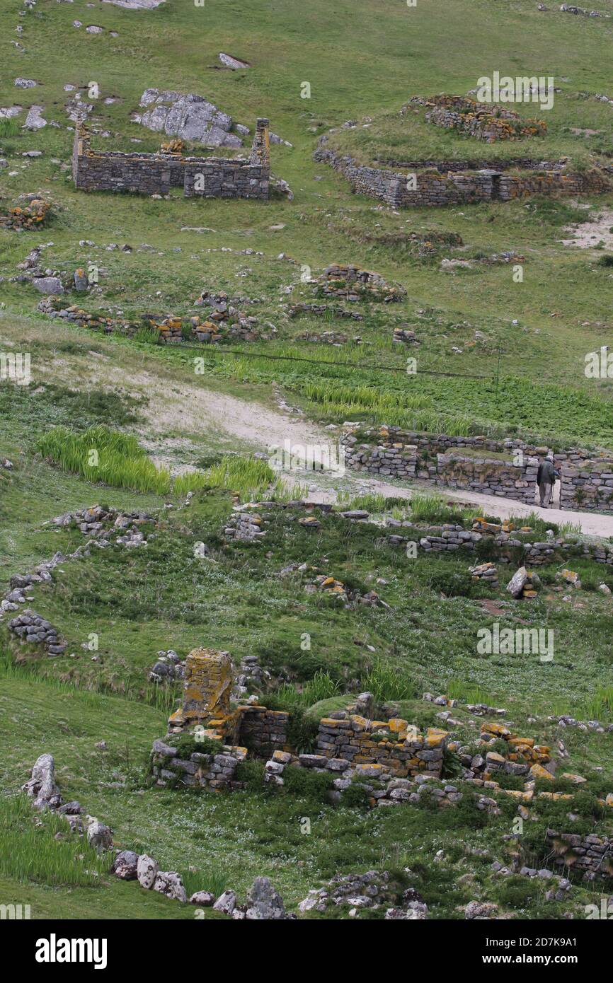 Mingulay village hi-res stock photography and images - Alamy