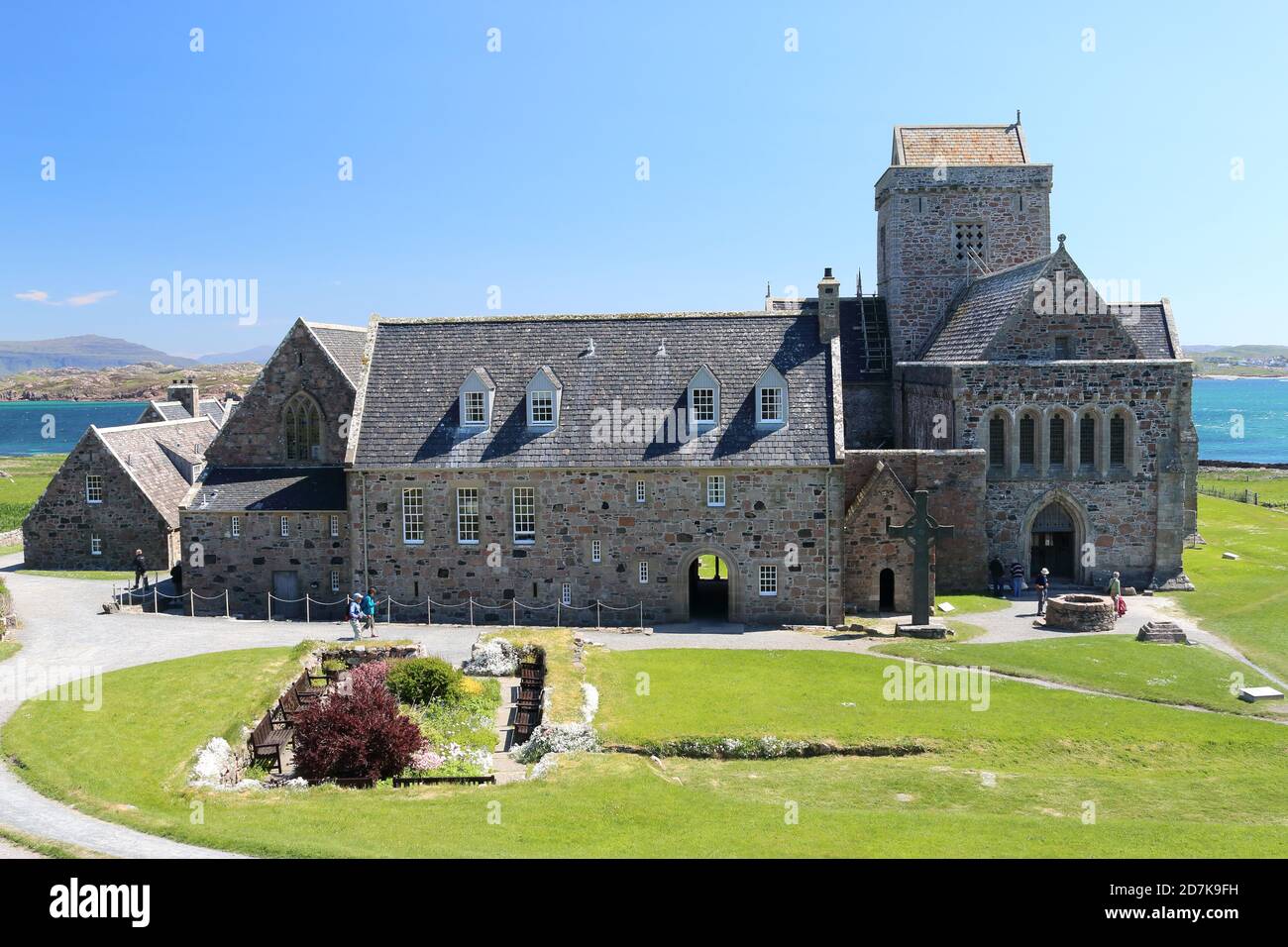 Iona Abbey, Iona, Scotland Stock Photo - Alamy