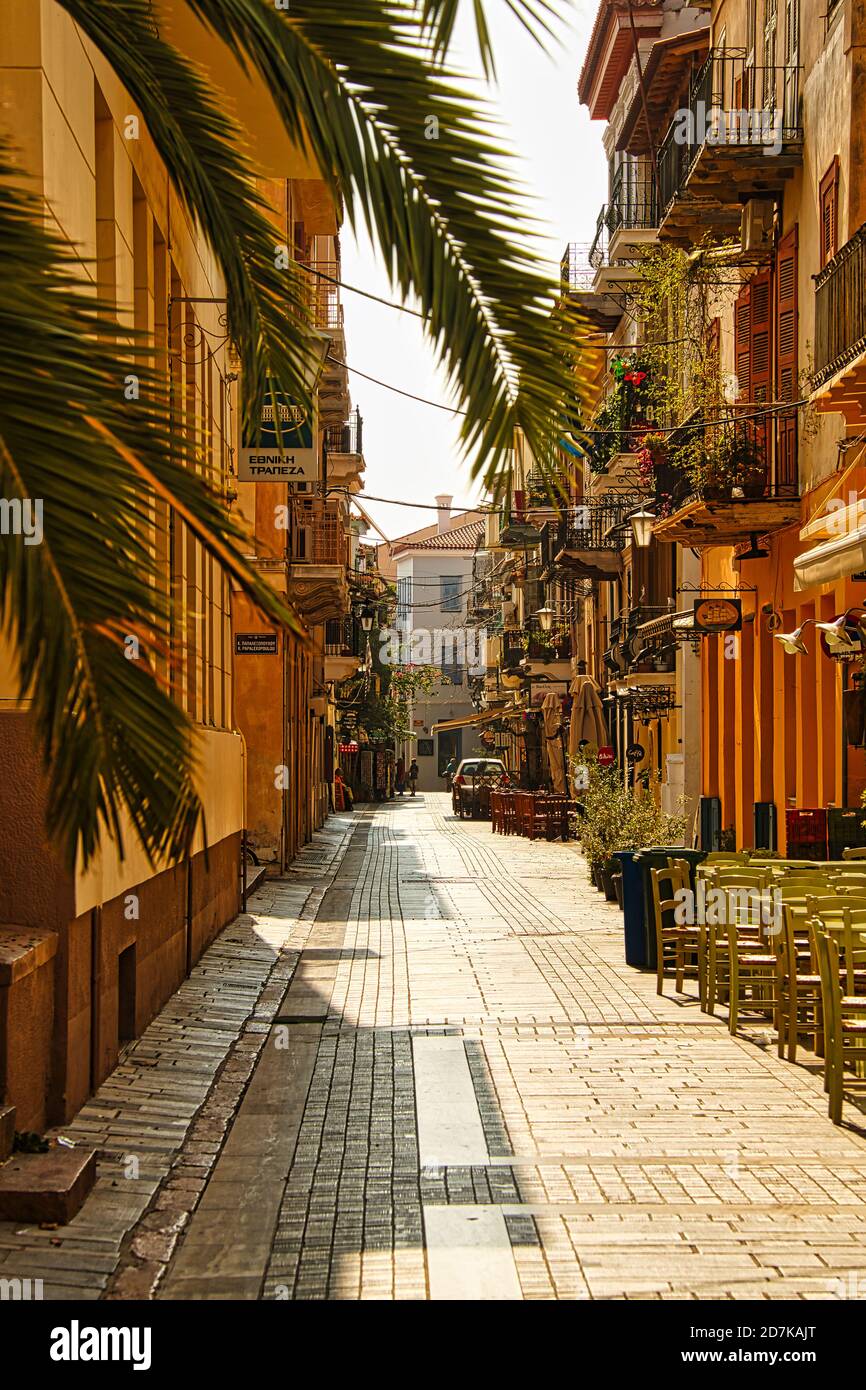 Historic Greek Town Of Nafplio High Resolution Stock Photography and ...