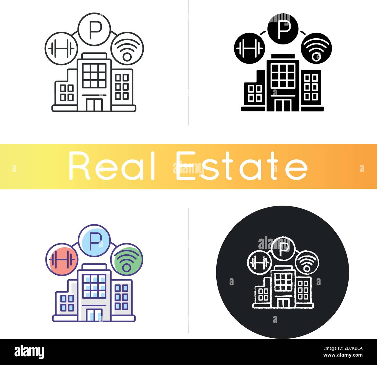 Building amenities icon Stock Vector Image & Art - Alamy