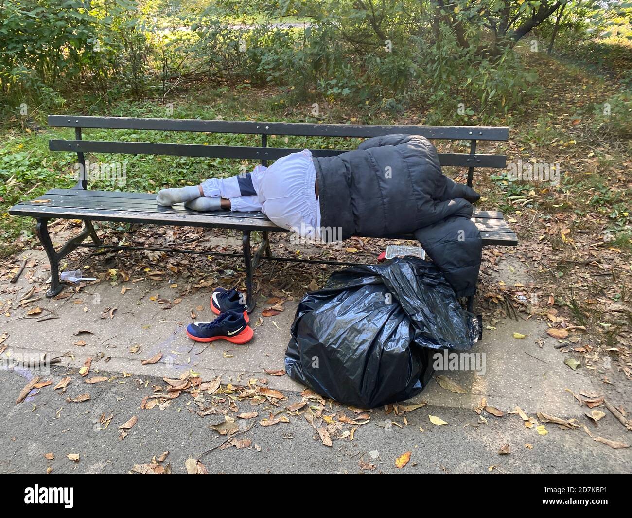 Homeless Person Belongings High Resolution Stock Photography and Images ...